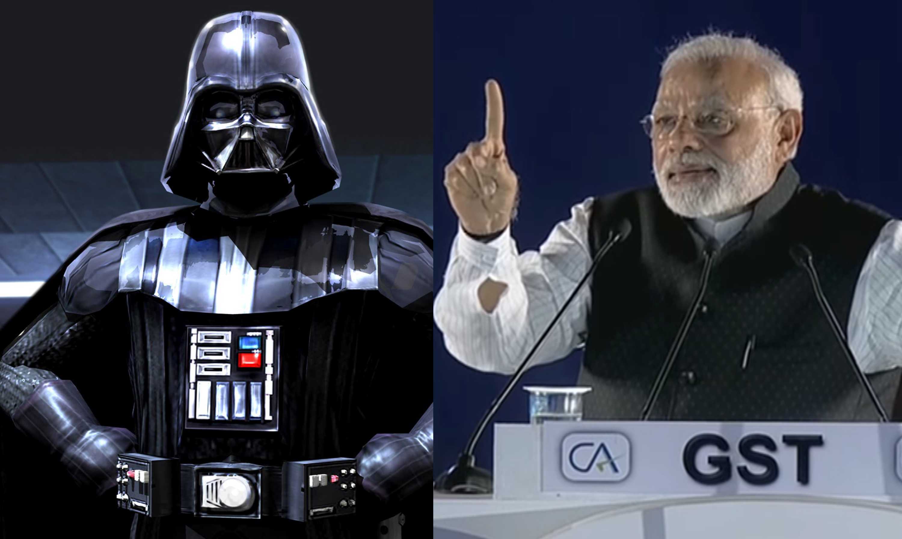 Imperial March: Indian Prime Minister Narendra Modi ends speech with ...