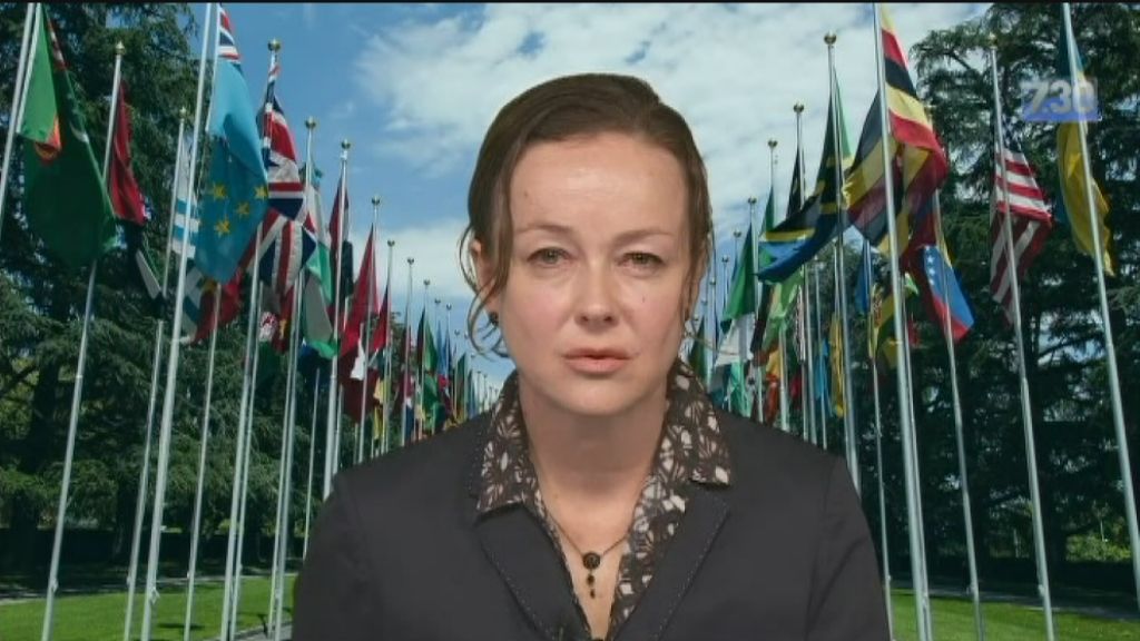 UNHCR representative, Ariane Rummery talks about the refugee crisis in ...