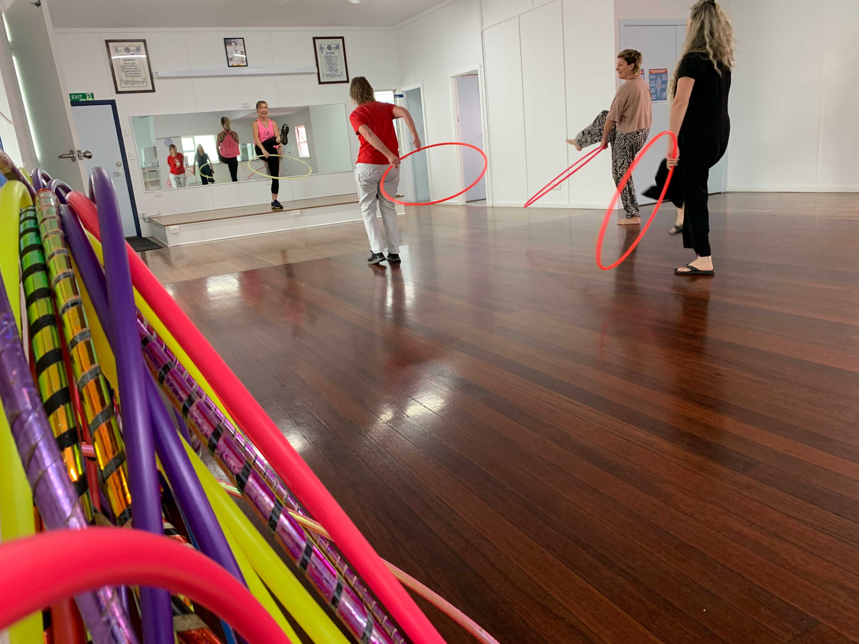Coolangatta Country Women's Association branch hip-hopping and hula ...