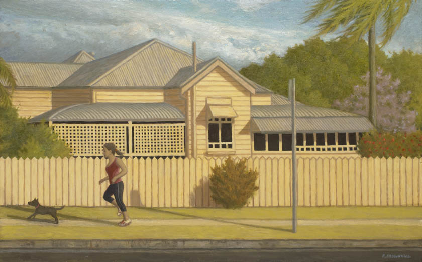 Artist Robert Brownhall captures essence of life in Brisbane - ABC News