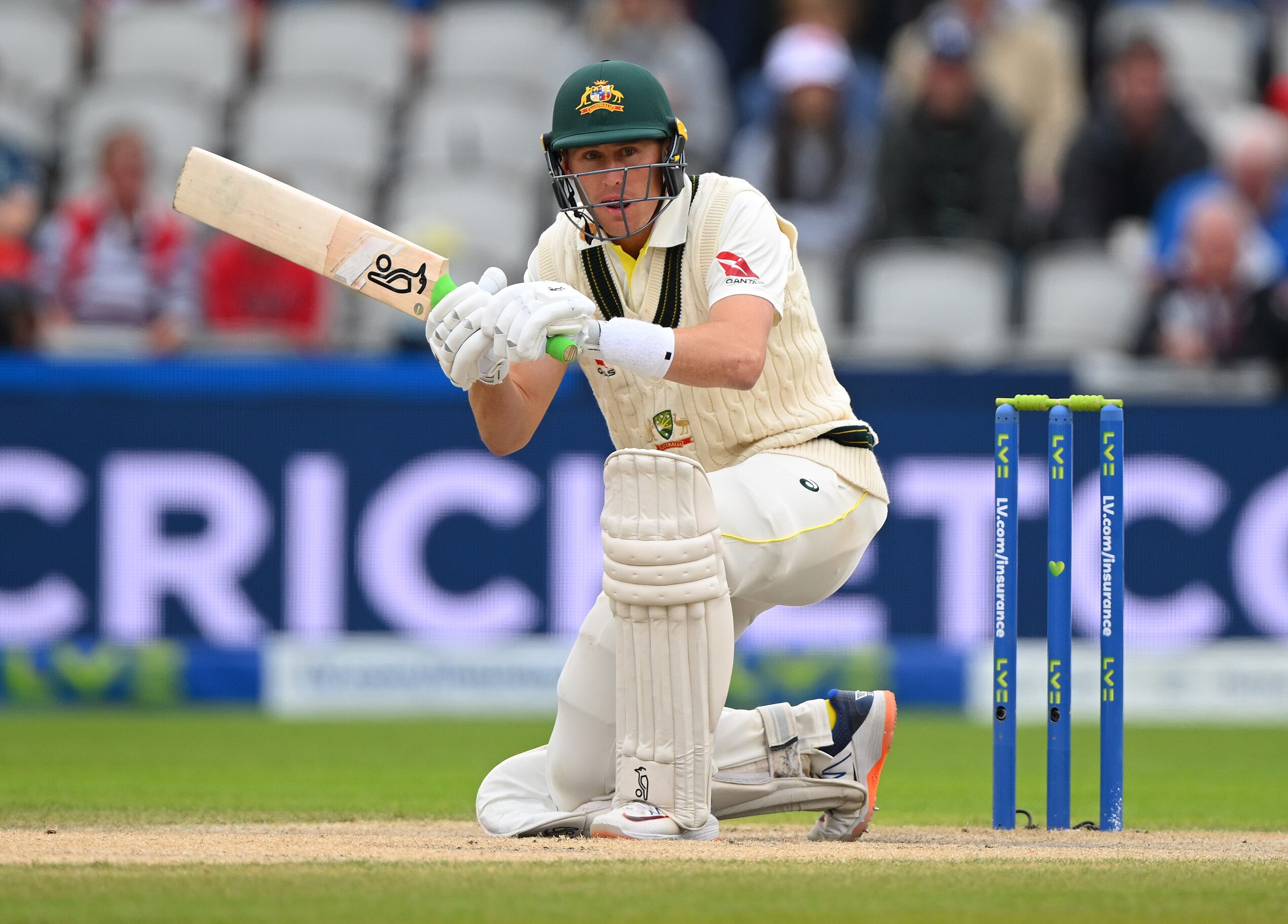 Rain hits fourth Ashes Test as Marnus Labuschagne hits century to help ...
