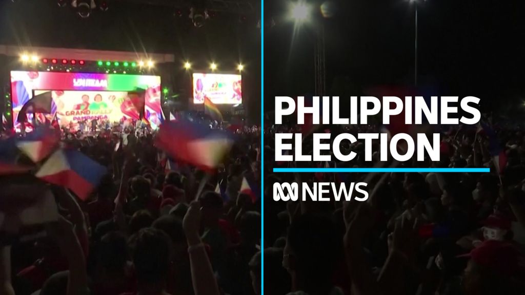 Philippine presidential candidates in final push to woo voters - ABC News