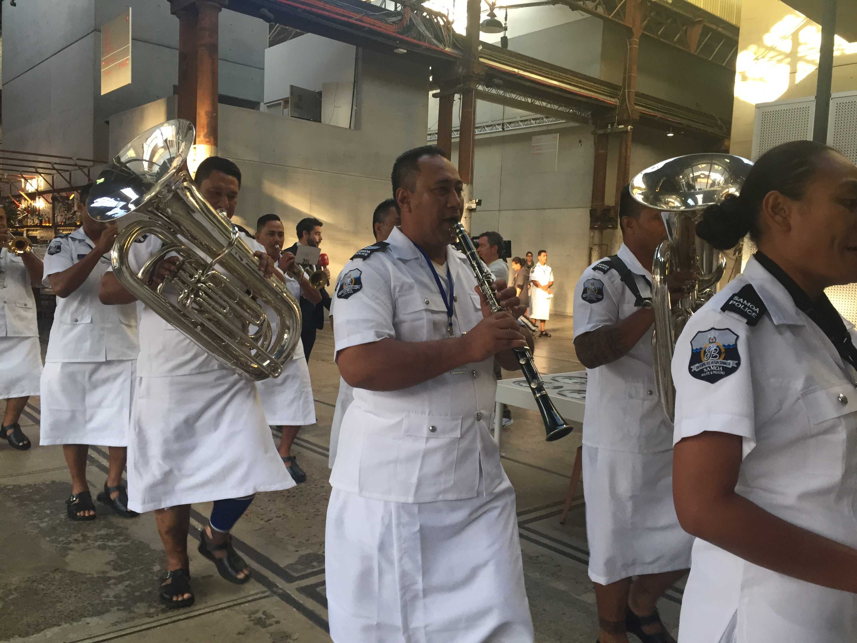 Royal Samoa Police Band celebrates end of German colonisation in first ...