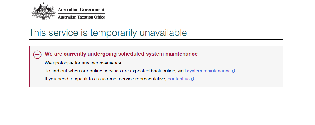 ATO website offline for 5 hours as Australians tried to submit tax ...
