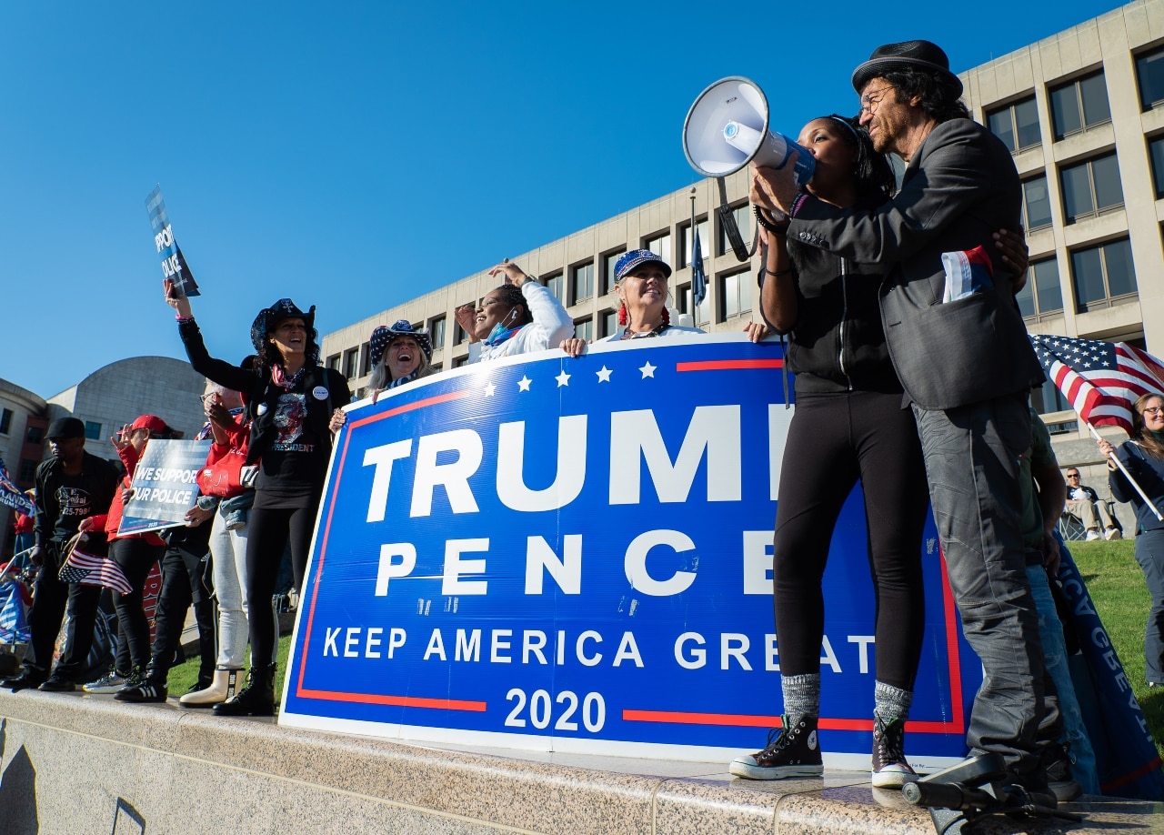 MAGA marchers from across the US keep the faith in Donald Trump at ...