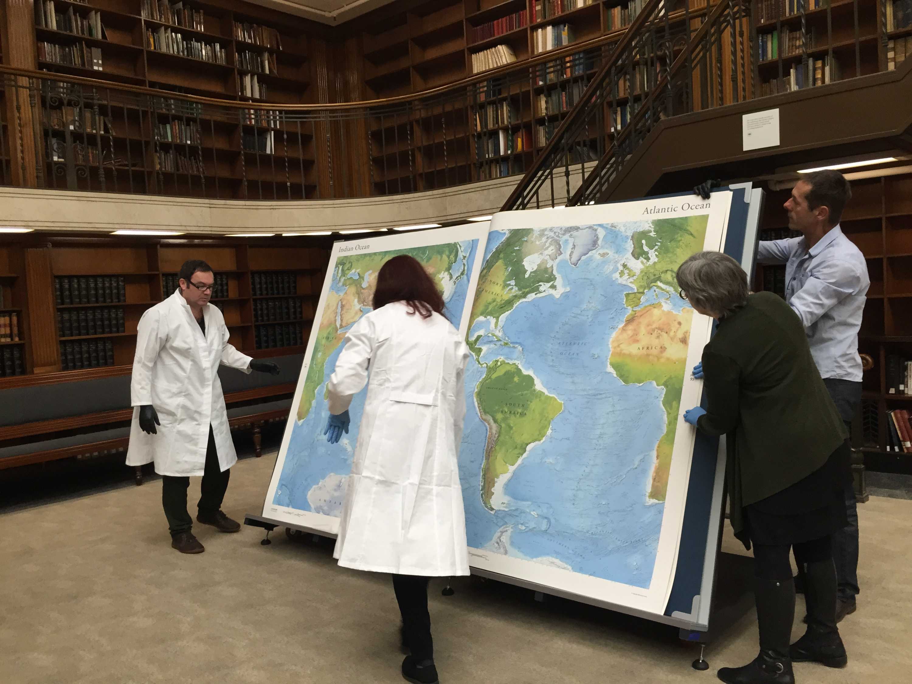 Earth Platinum: World's largest book on display at State Library of NSW ...