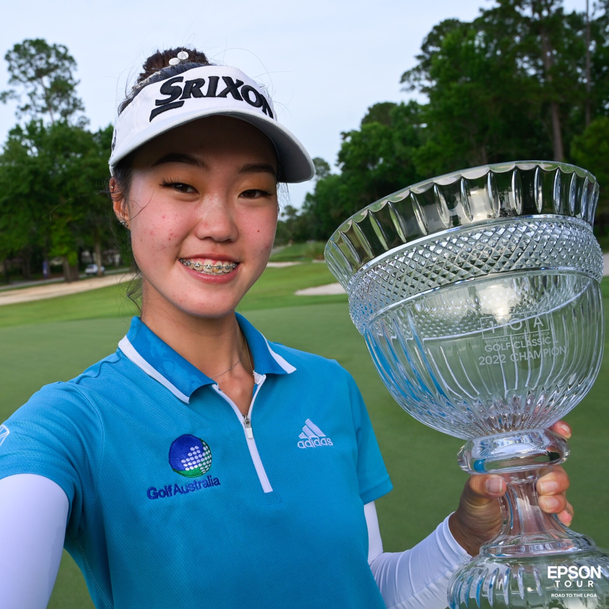 Grace Kim one step closer to securing LPGA Tour card after winning ...