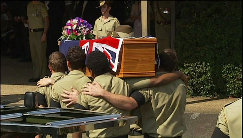 Fallen soldier remembered in Brisbane - ABC News