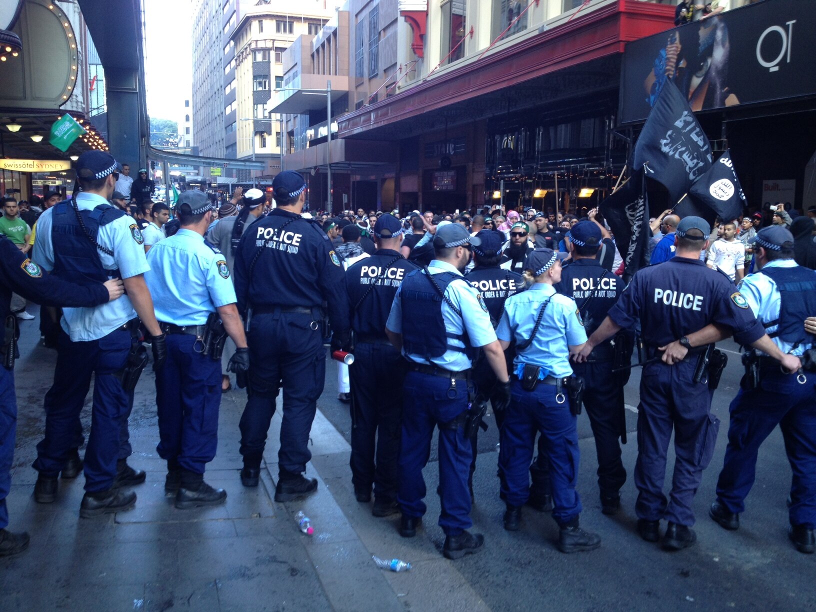 Man admits role in violent Sydney protest - ABC News
