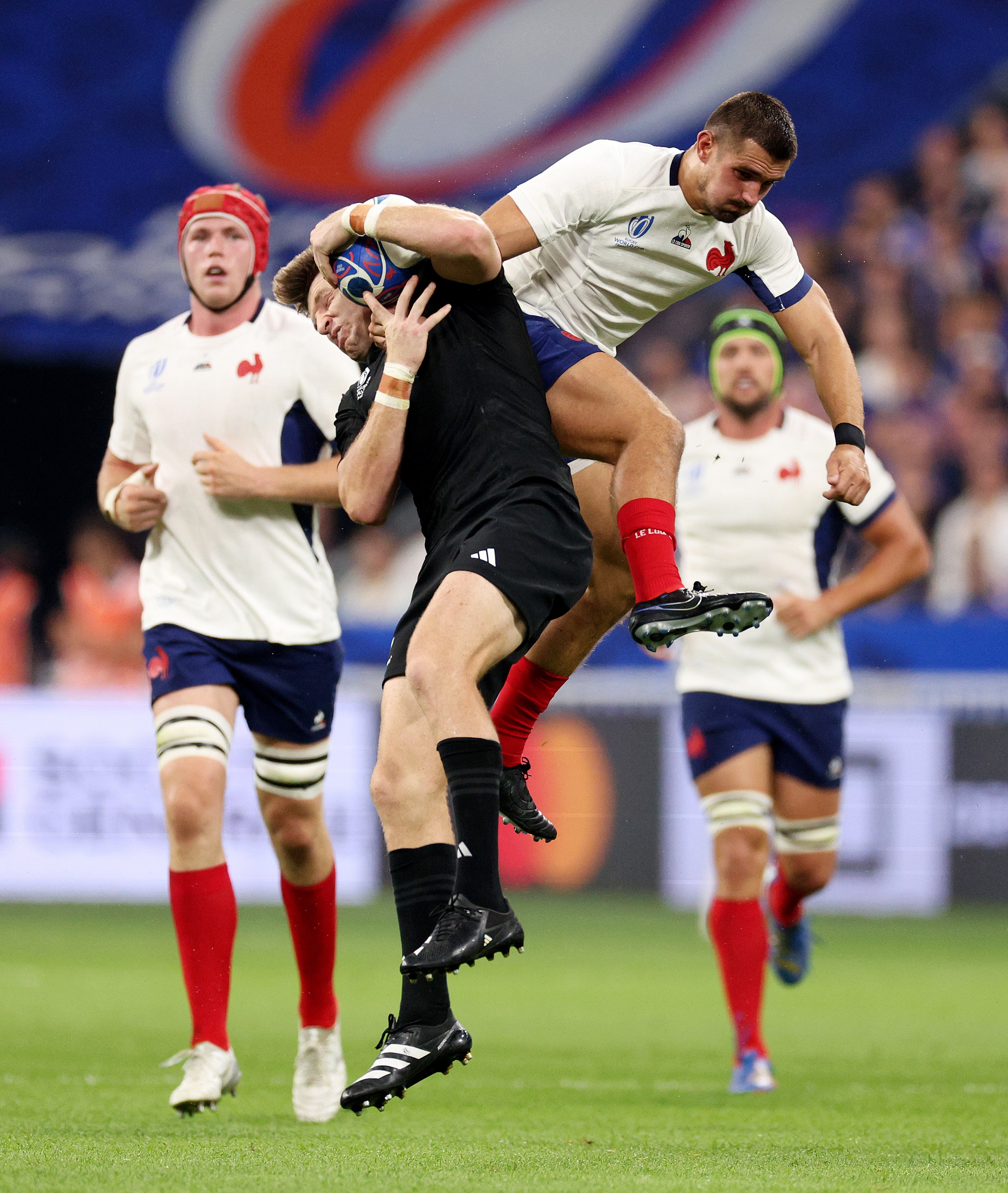 France hands All Blacks historic Rugby World Cup defeat with 27-13 win ...