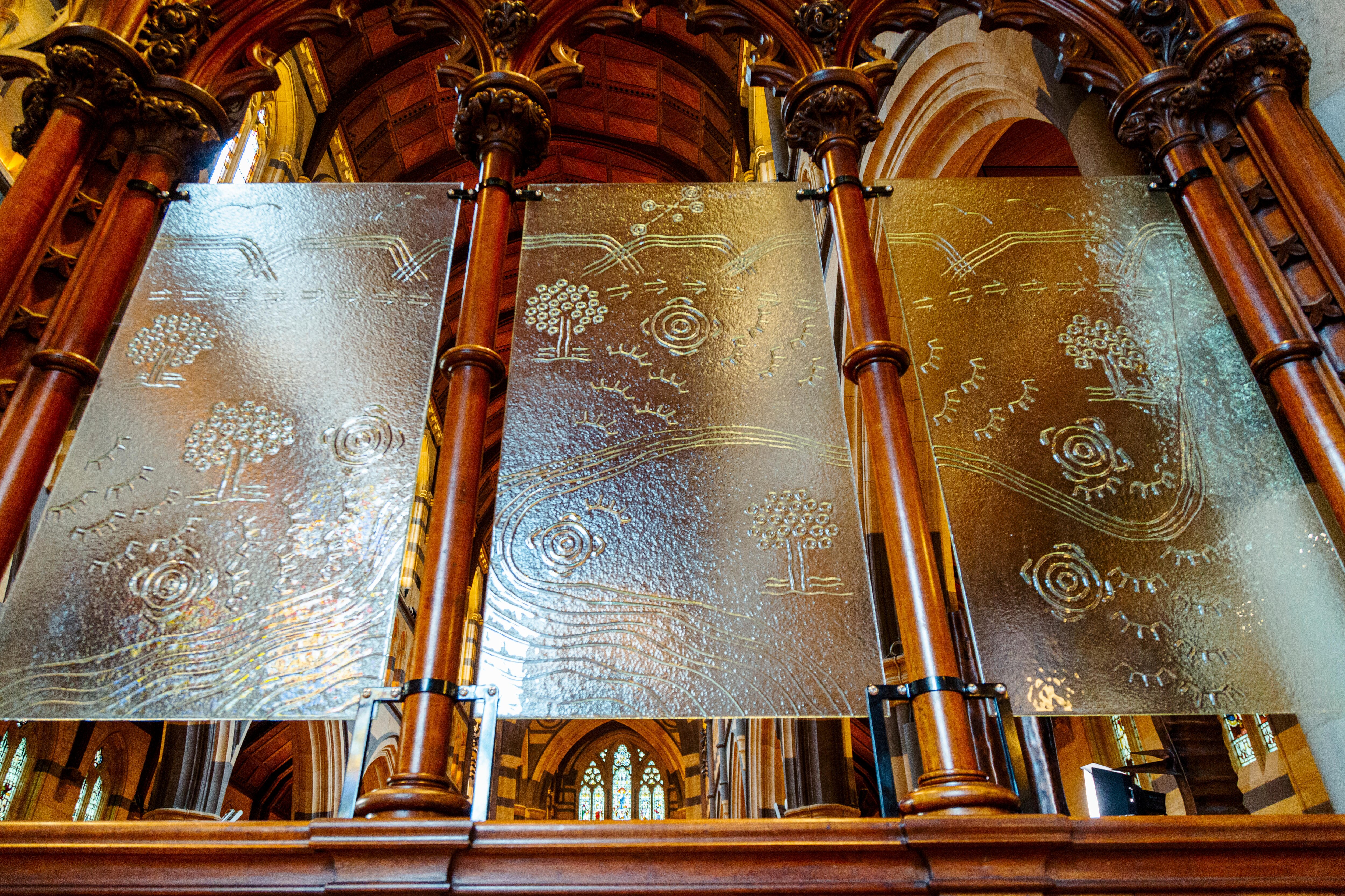 A 'permanent acknowledgement of country' installed at Melbourne's St ...