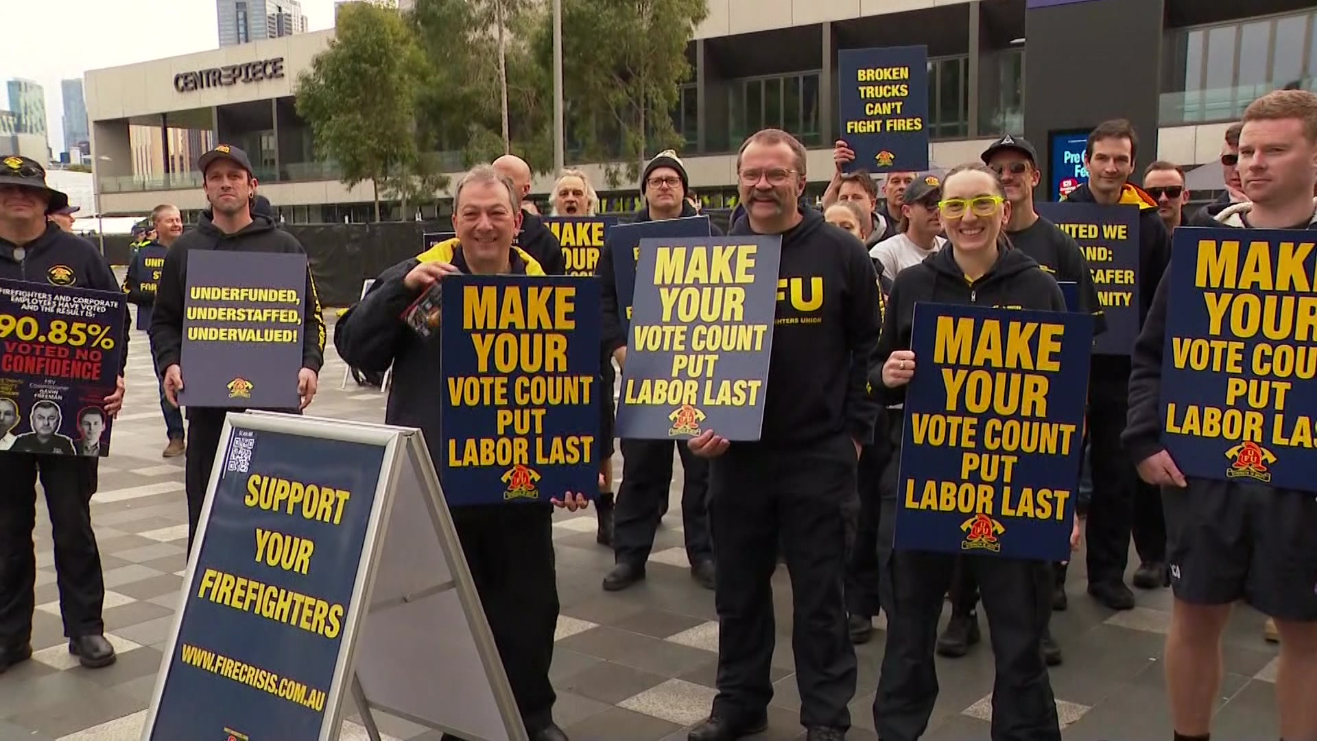 Victoria's major party leaders outline election agenda with duelling ...