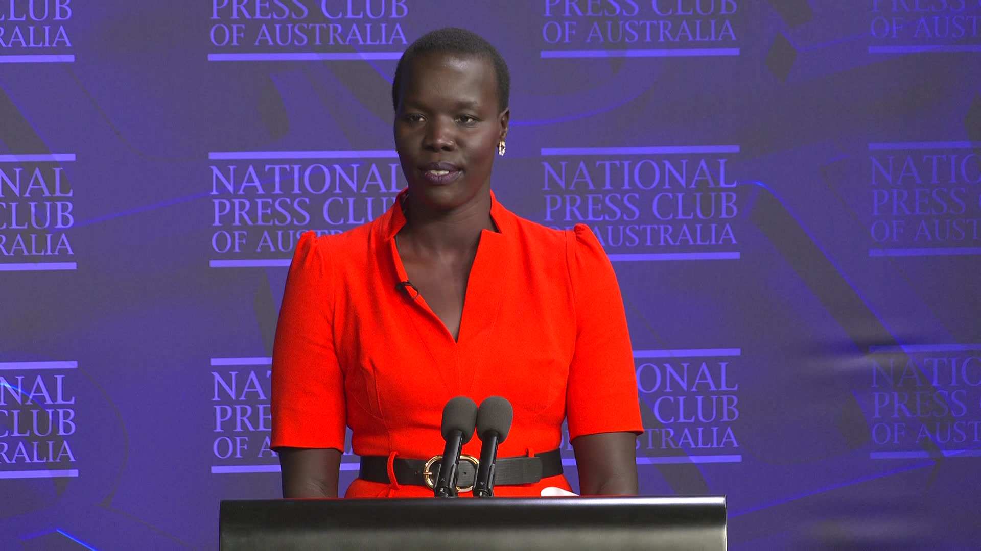 Nyadol Nyuon uses National Press Club speech to denounce racism, launch ...