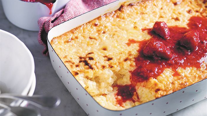 Vanilla-scented baked rice pudding - ABC Everyday