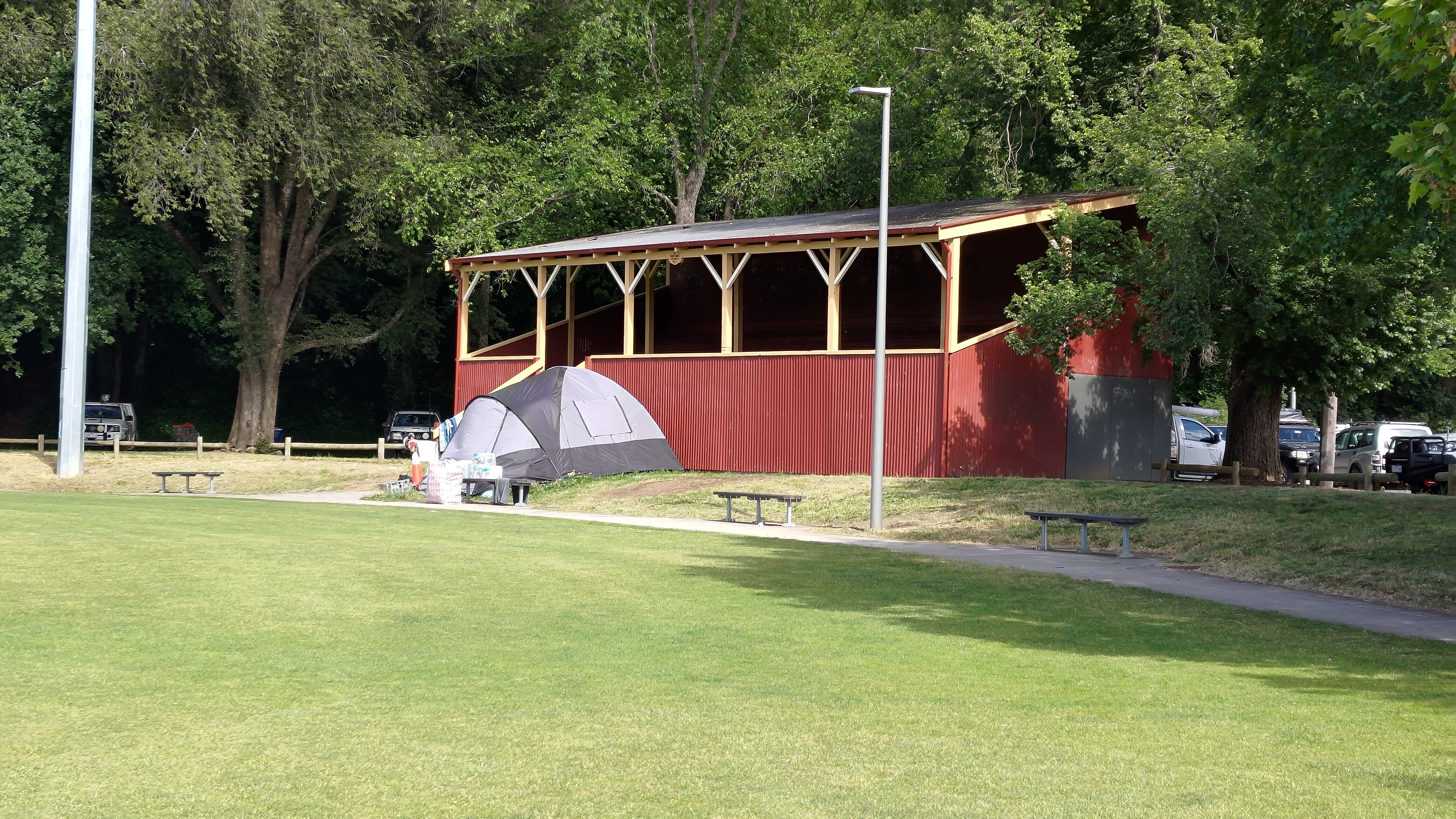 Anti-social behaviour at White Flat Oval has left users of the oval ...