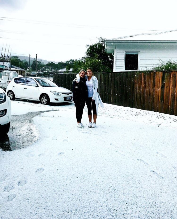 Hail and ice an 'unusual' summer surprise for Tasmanians in January ...
