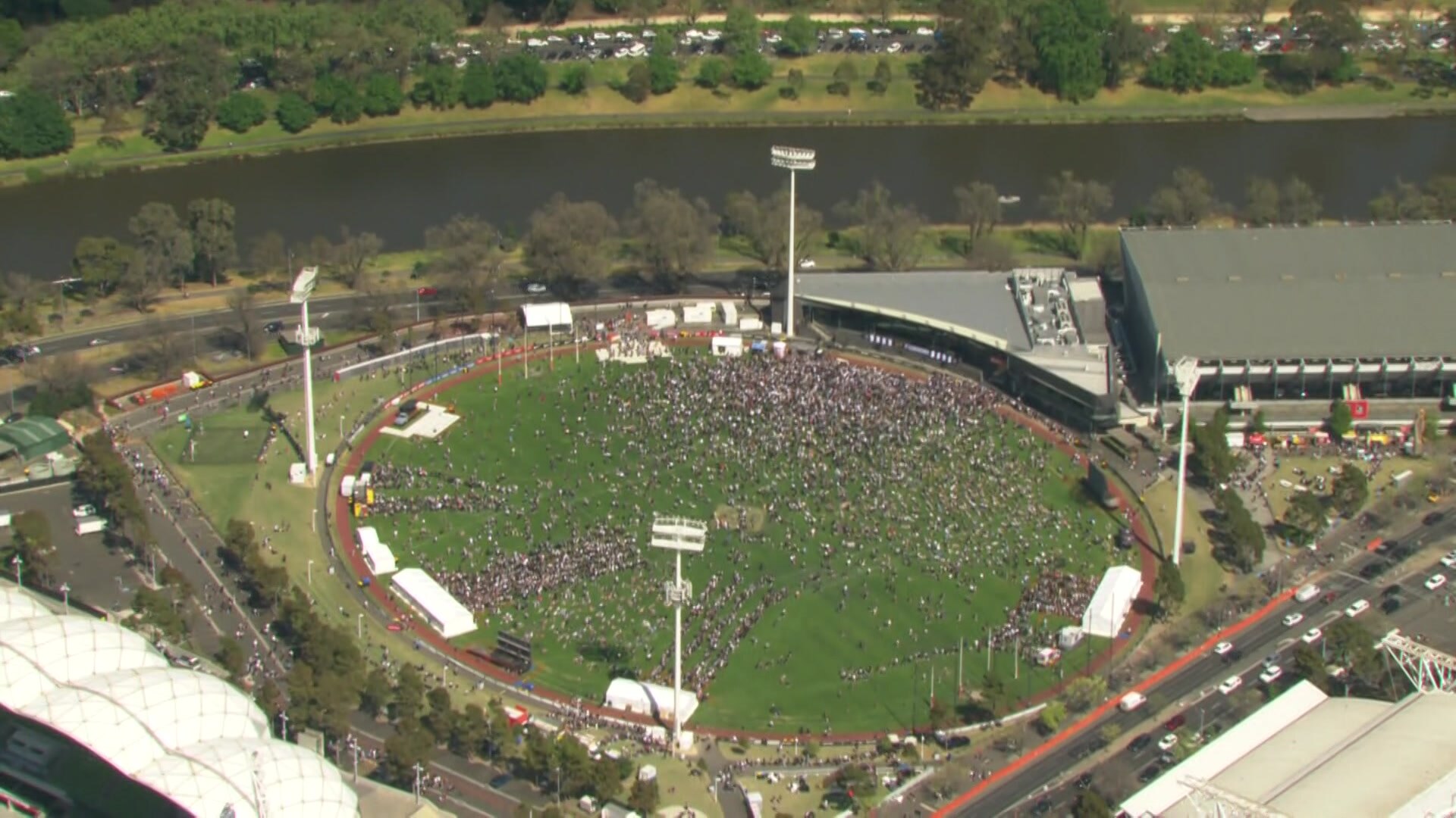 Collingwood captain Darcy Moore thanks Magpie Army after grand final ...