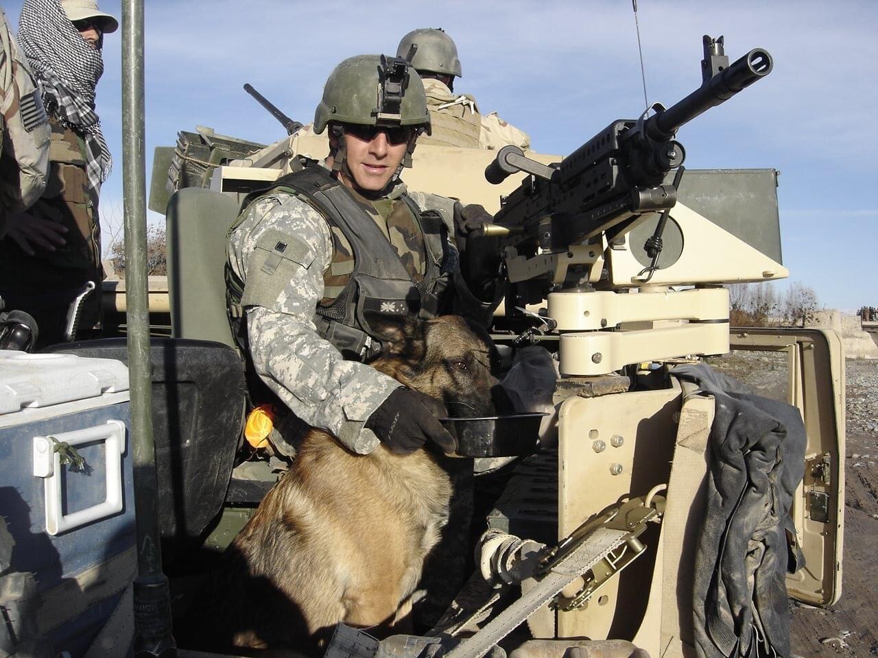 Bomb detection dog handler Shane Bryant speaks out about PTSD after ...