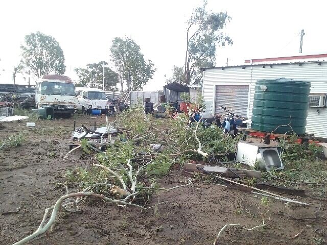 Brisbane hit by severe storm as 'mini-cyclone' lashes the Maranoa ...