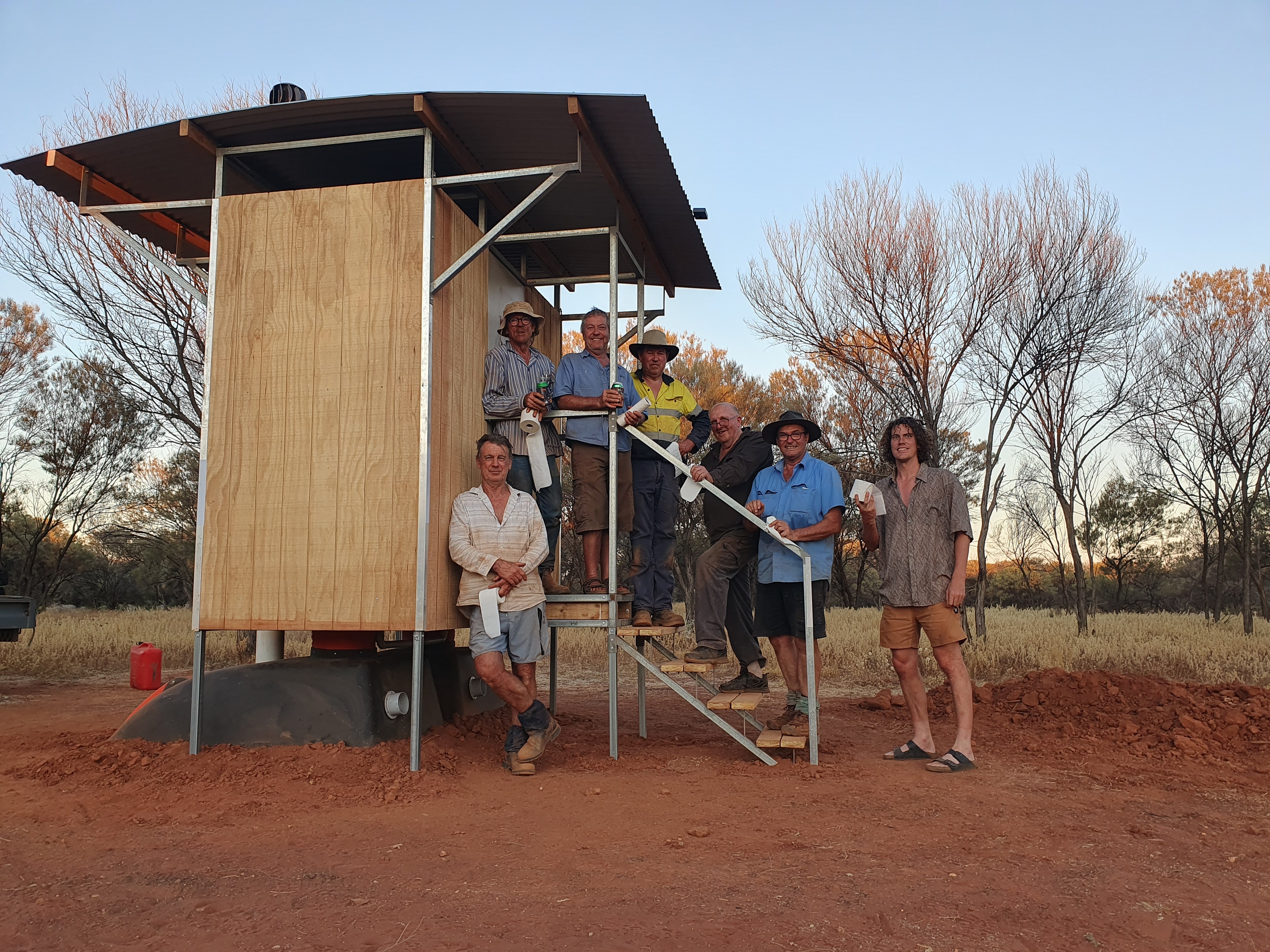Waterless outback toilets solve sanitation problems and offer 'huge ...