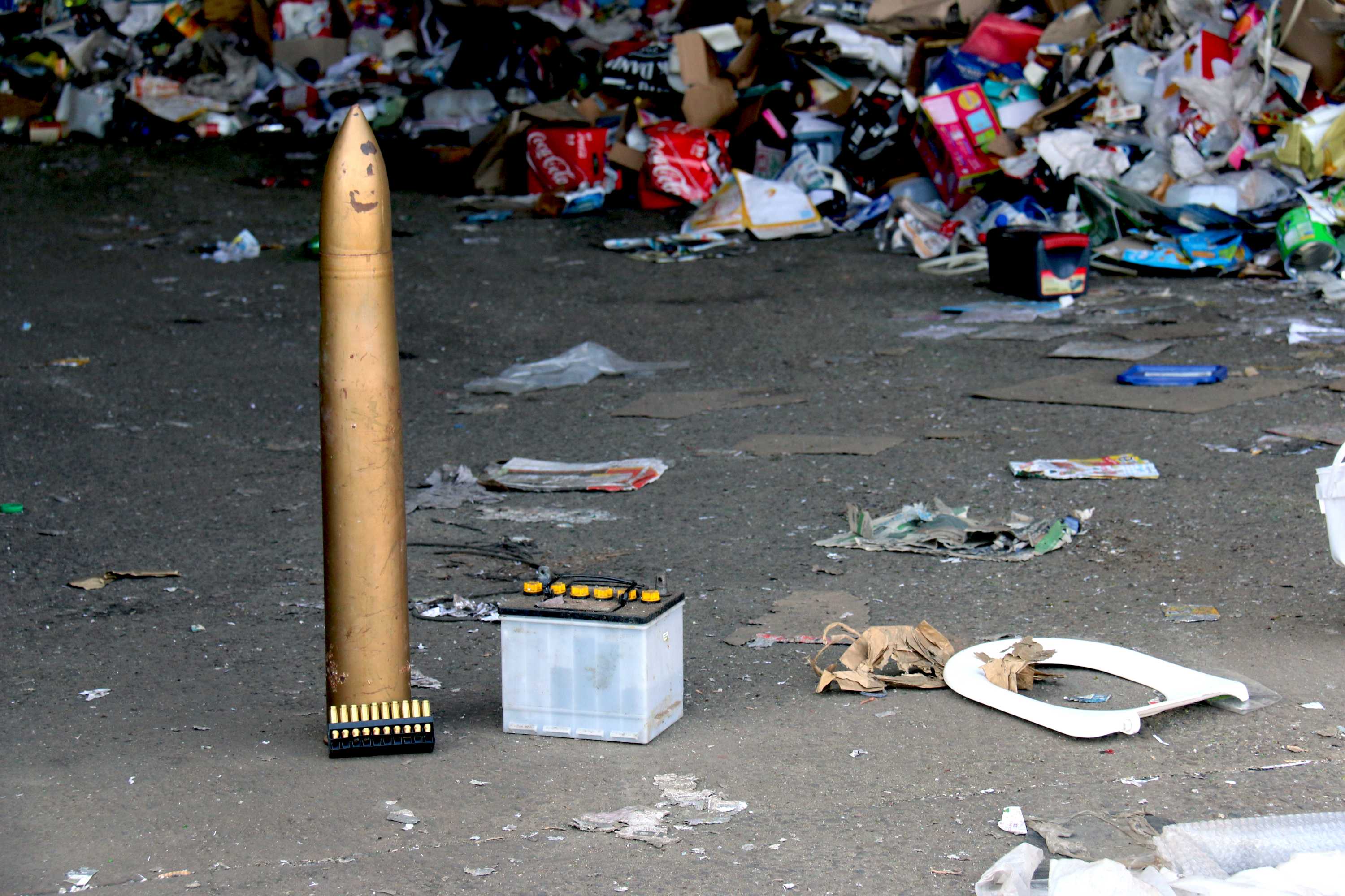 Artillery shells, live bullets and distress beacons found in NT ...