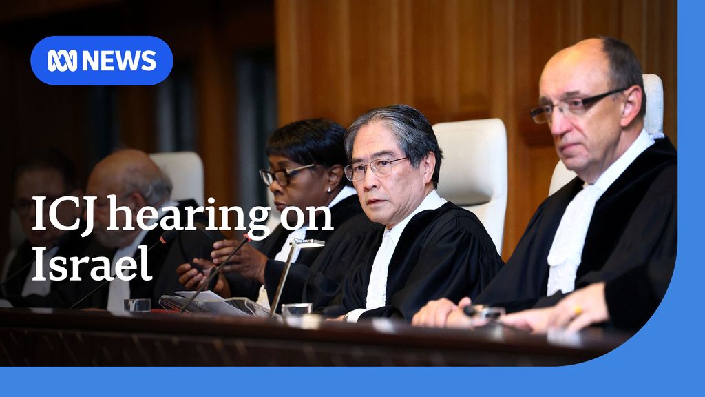 ICJ opens hearings on Israel's humanitarian obligations in Gaza - ABC News