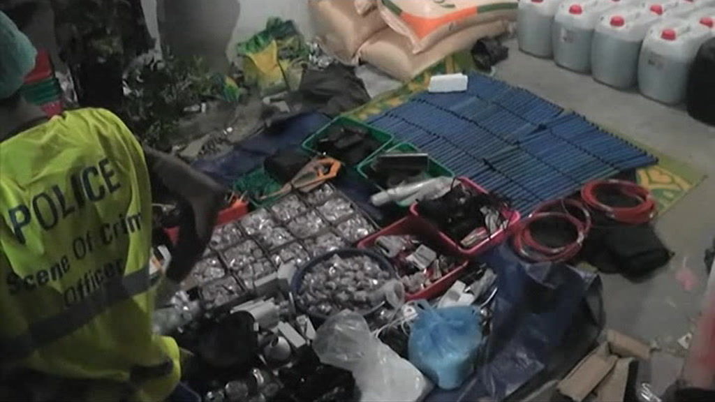 Sri Lankan police seized bomb-making materials in a raid - ABC News