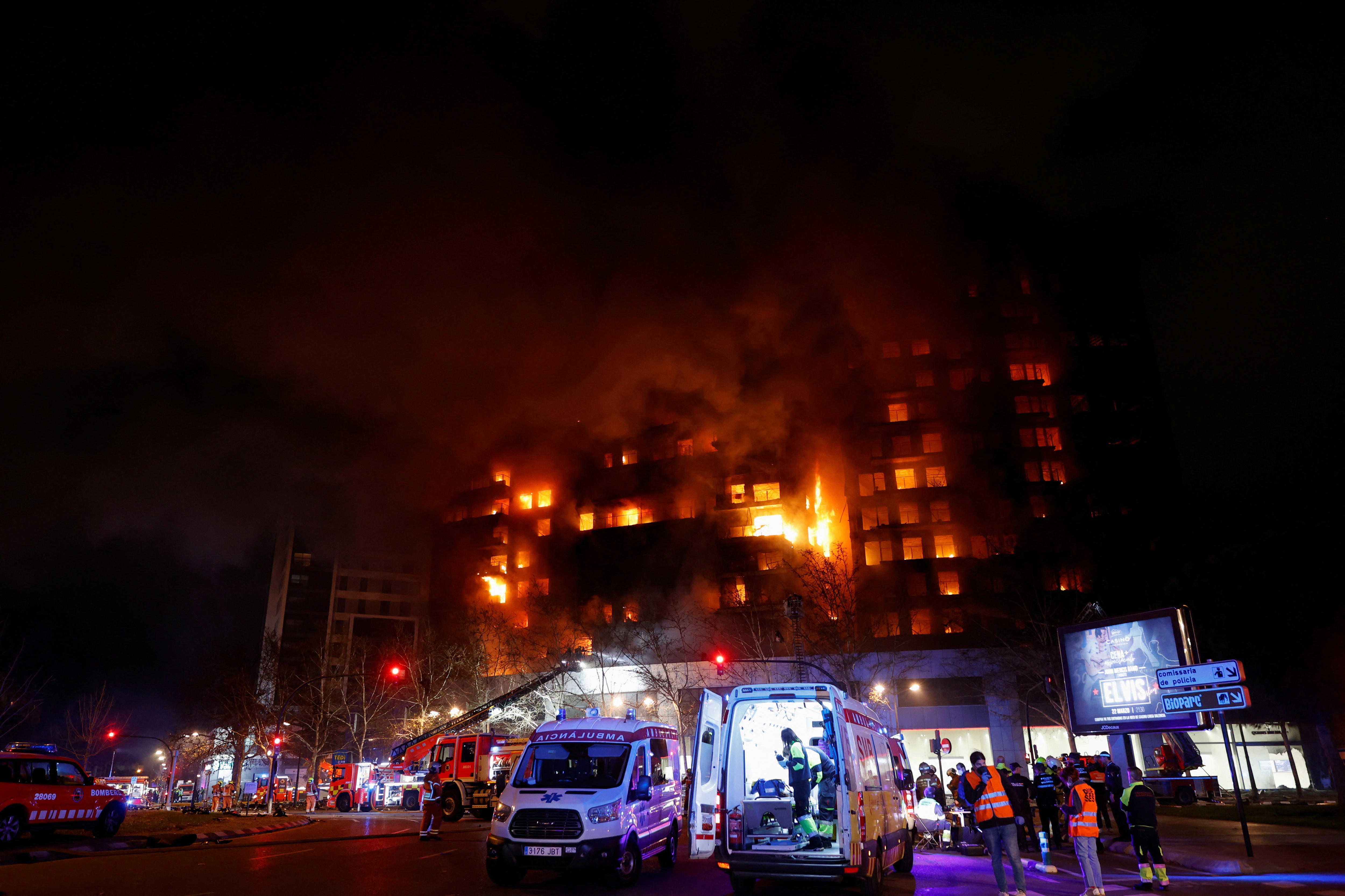 Valencia apartment block fire kills residents on outskirts of Spanish ...