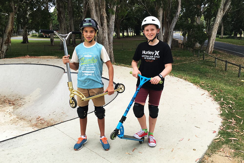 12-year-old Queensland boys petition for half-pipe dream - ABC News