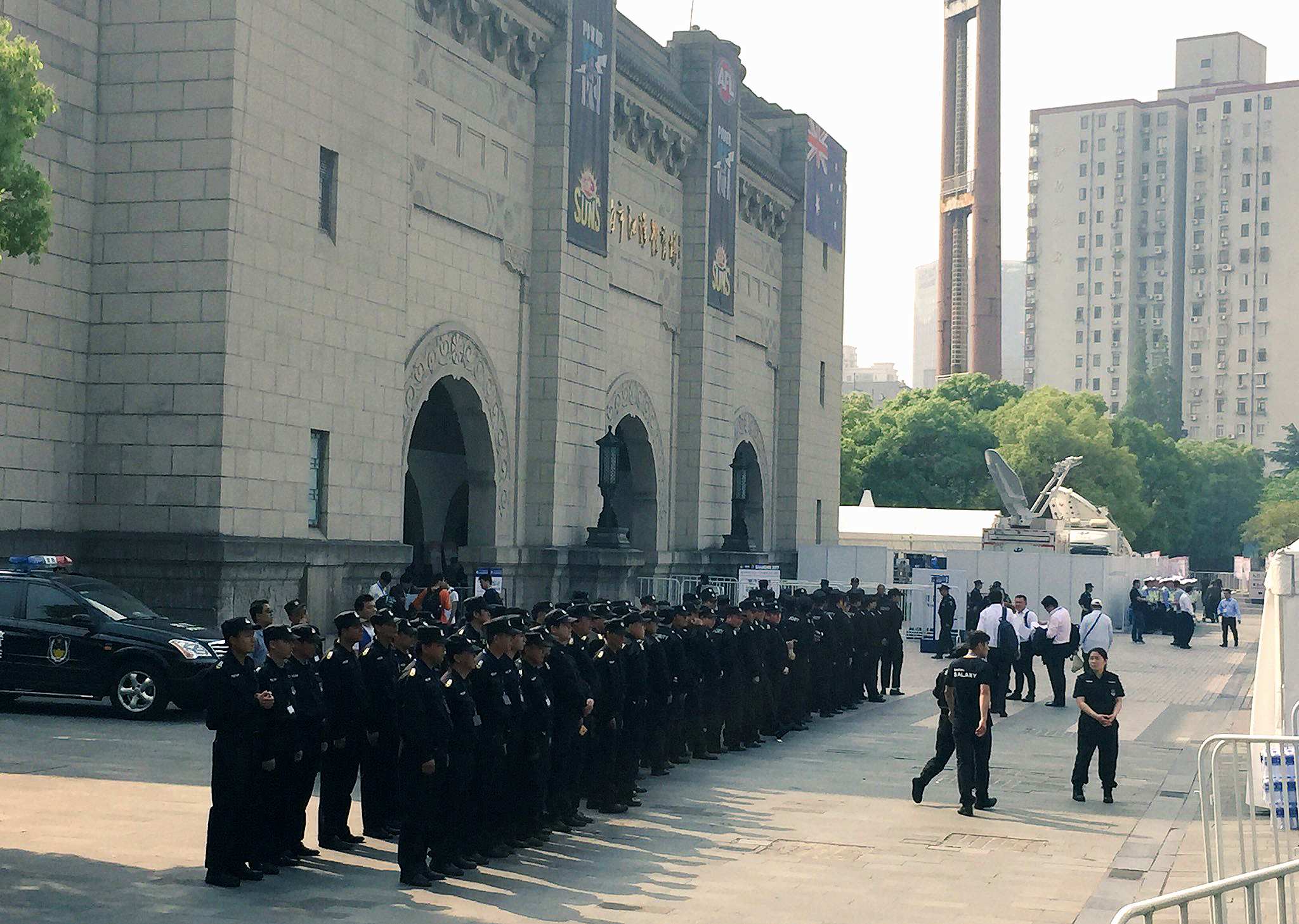 AFL clash at Jiangwan Stadium in China to take place amid heavy ...