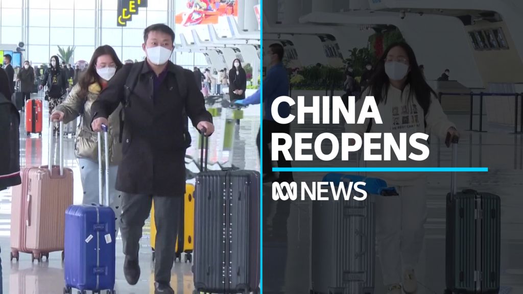 China opens borders as Covid-19 spikes - ABC News
