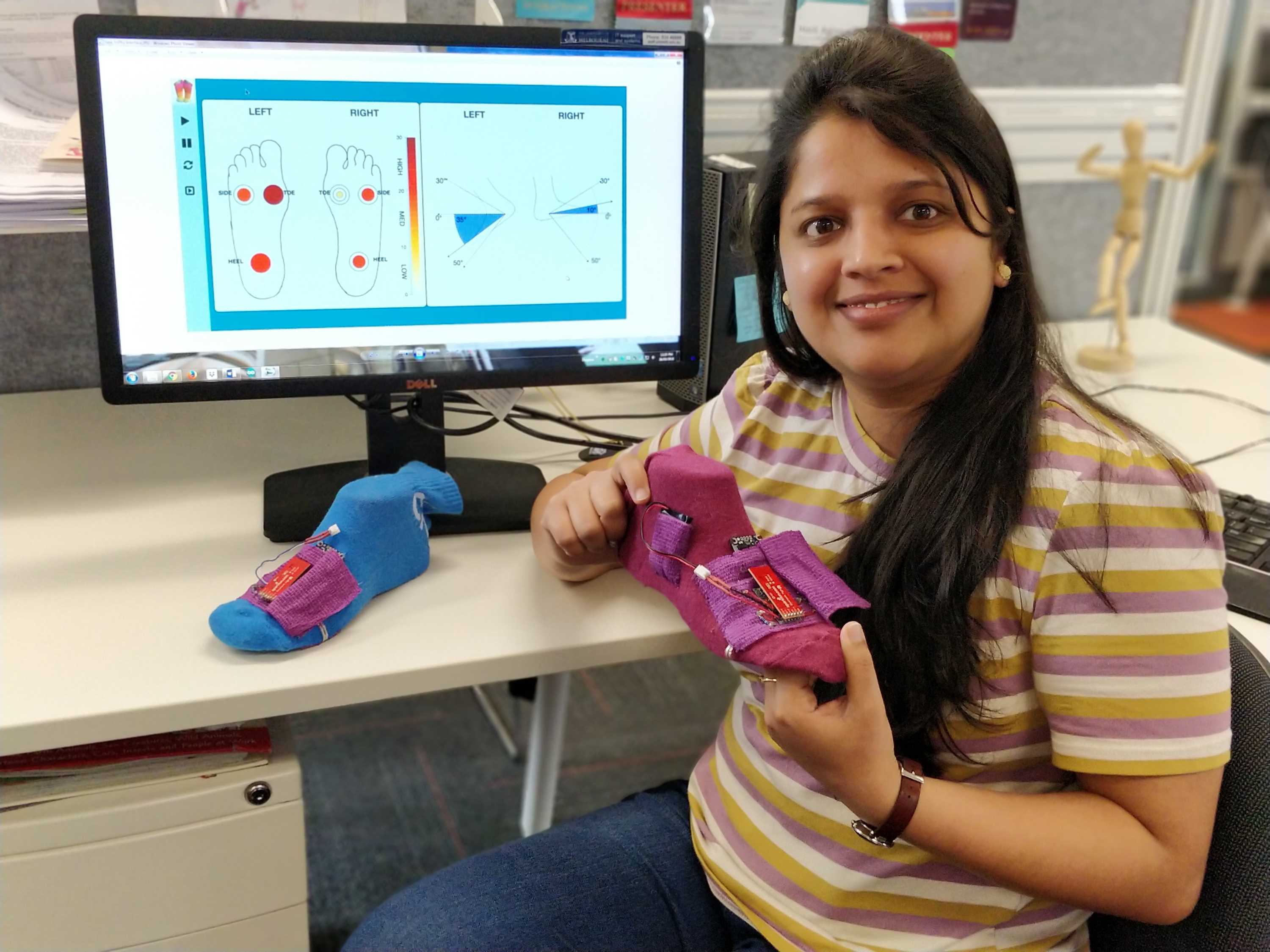 'Smart socks' offer hope for remote patients with chronic pain ...