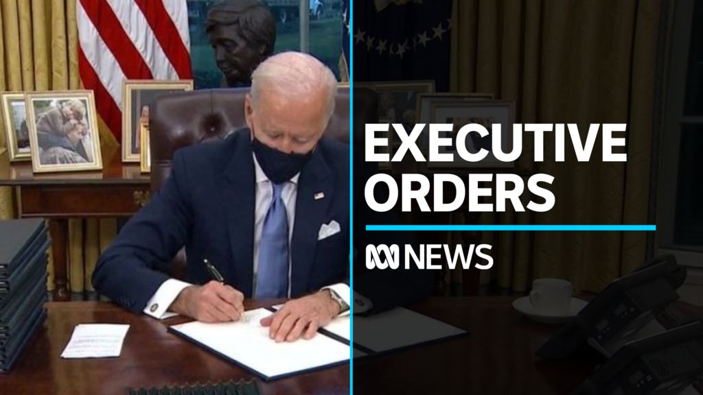 Joe Biden signs a raft of executive orders to control COVID-19 - ABC News