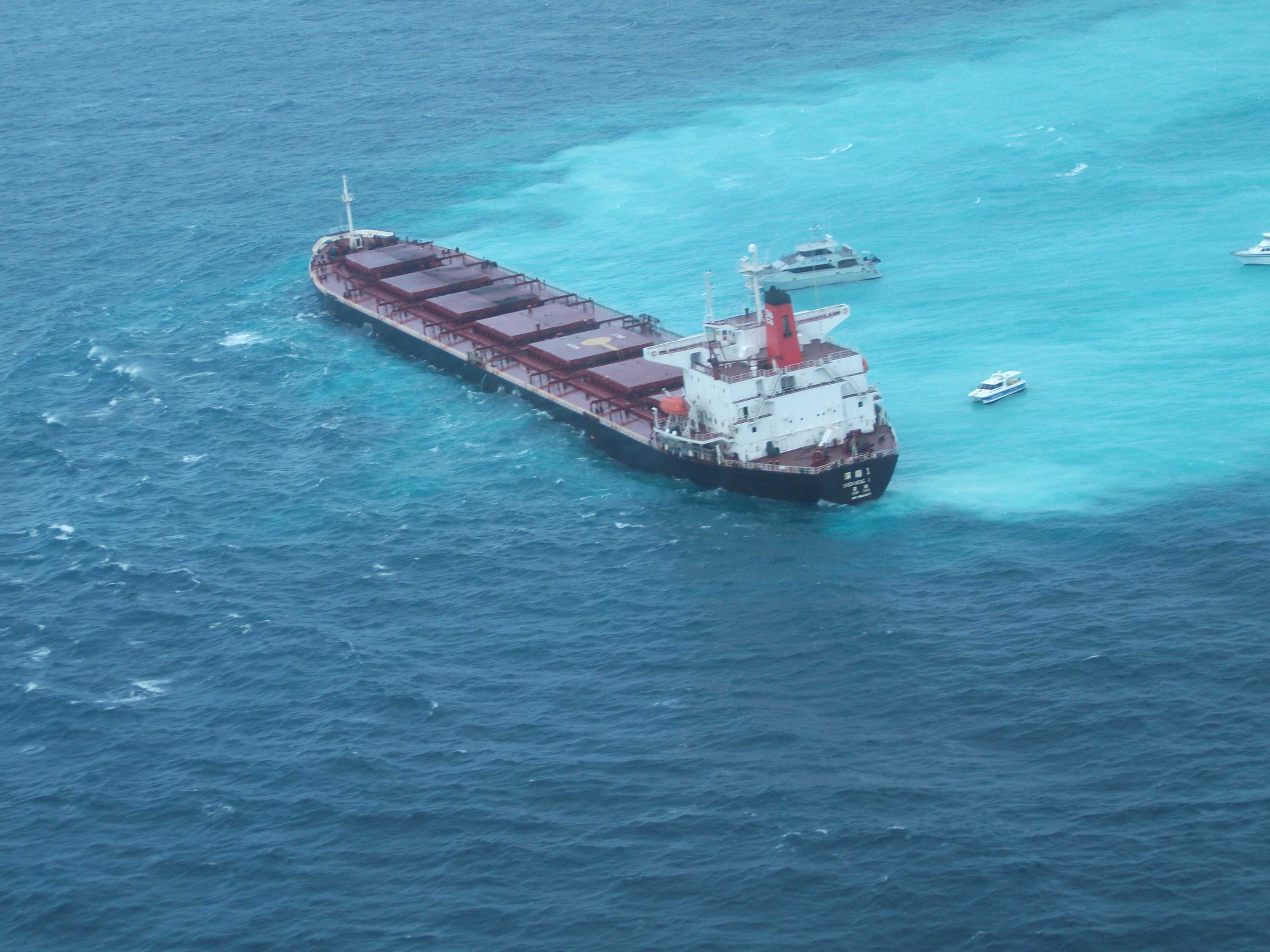 Great Barrier Reef remediation project begins nine years after Shen ...