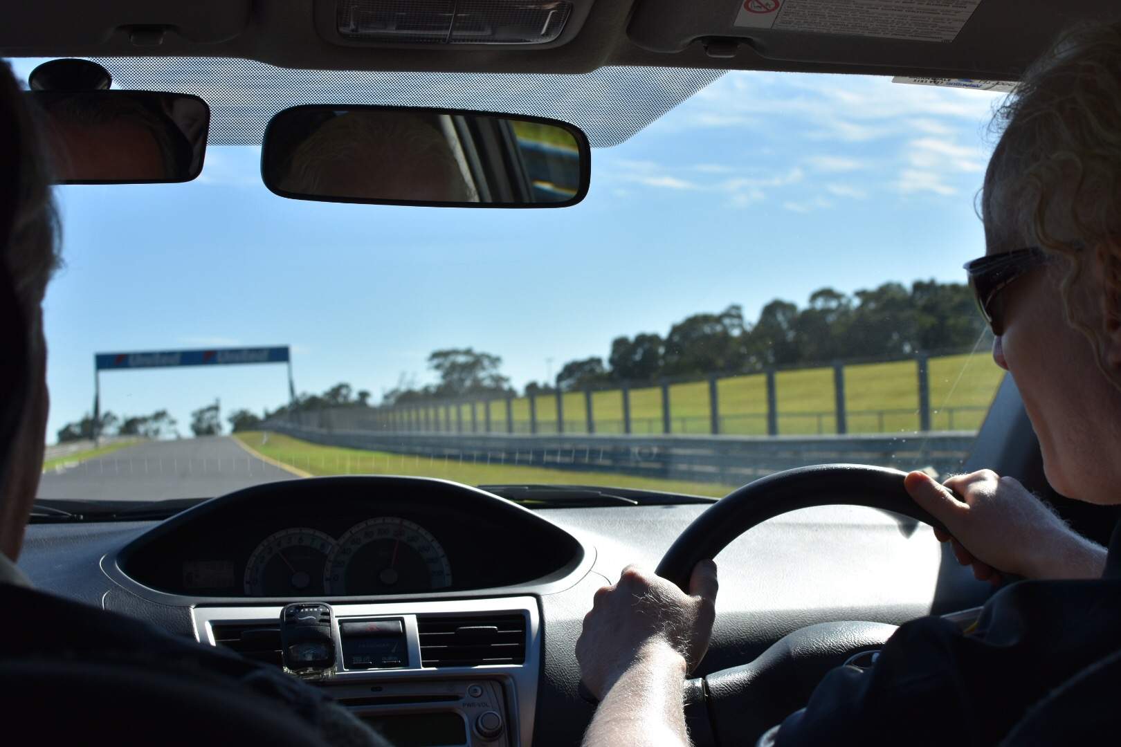 Blind drivers take over at Sandown Raceway in Melbourne for In The ...