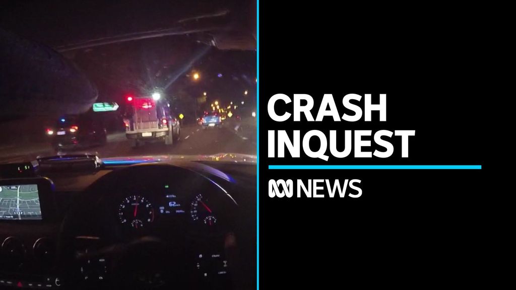 Footage of police pursuit shown during coronial inquest - ABC News