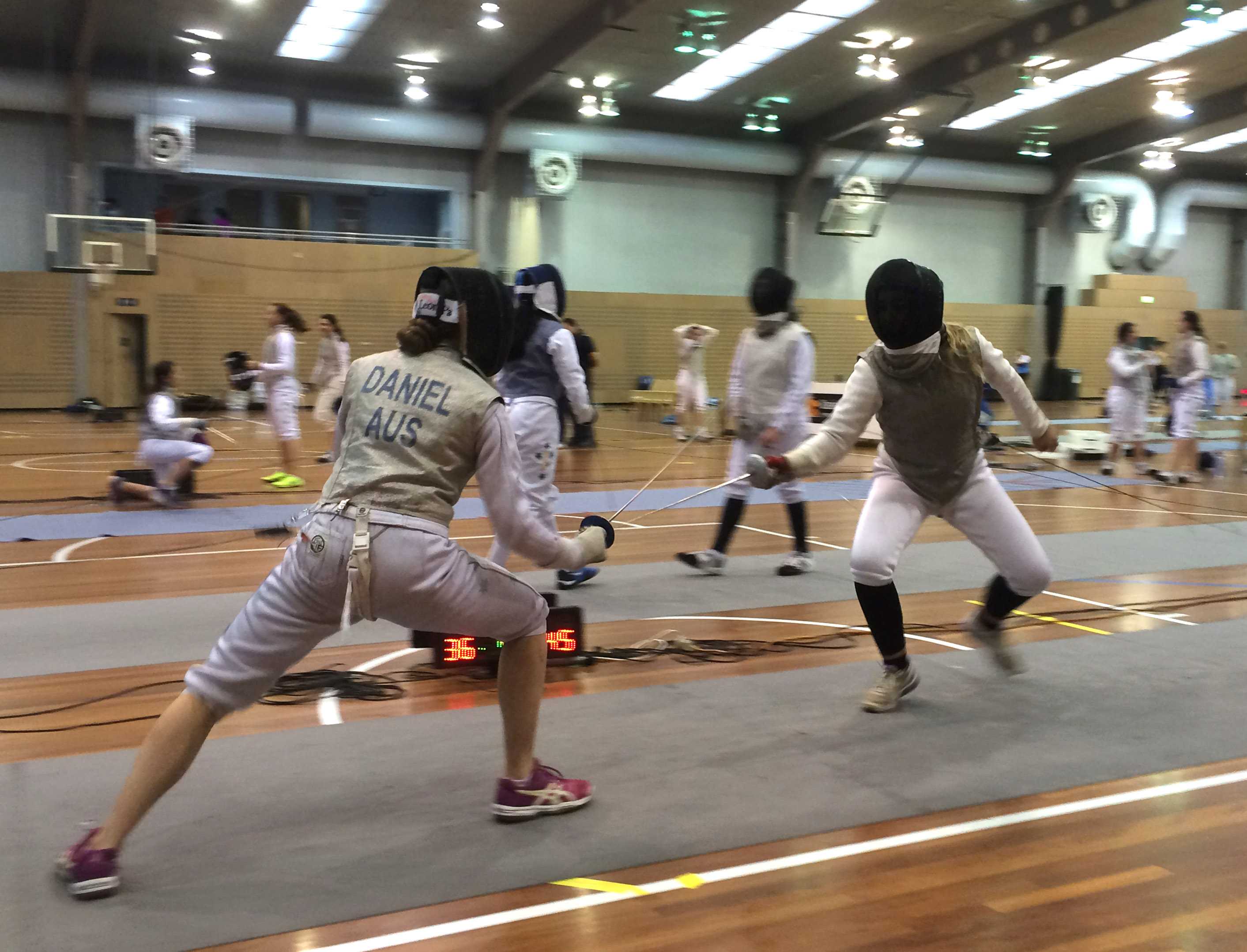 Australia's best fencers hone skills at Australian Institute of Sport ...