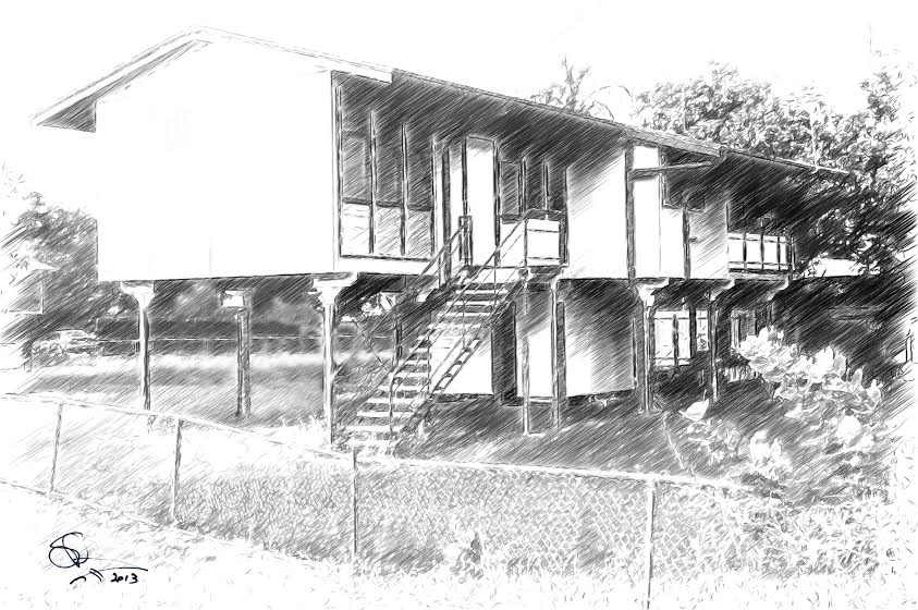 Canberra-born man's 25-year fascination with Darwin's elevated homes ...