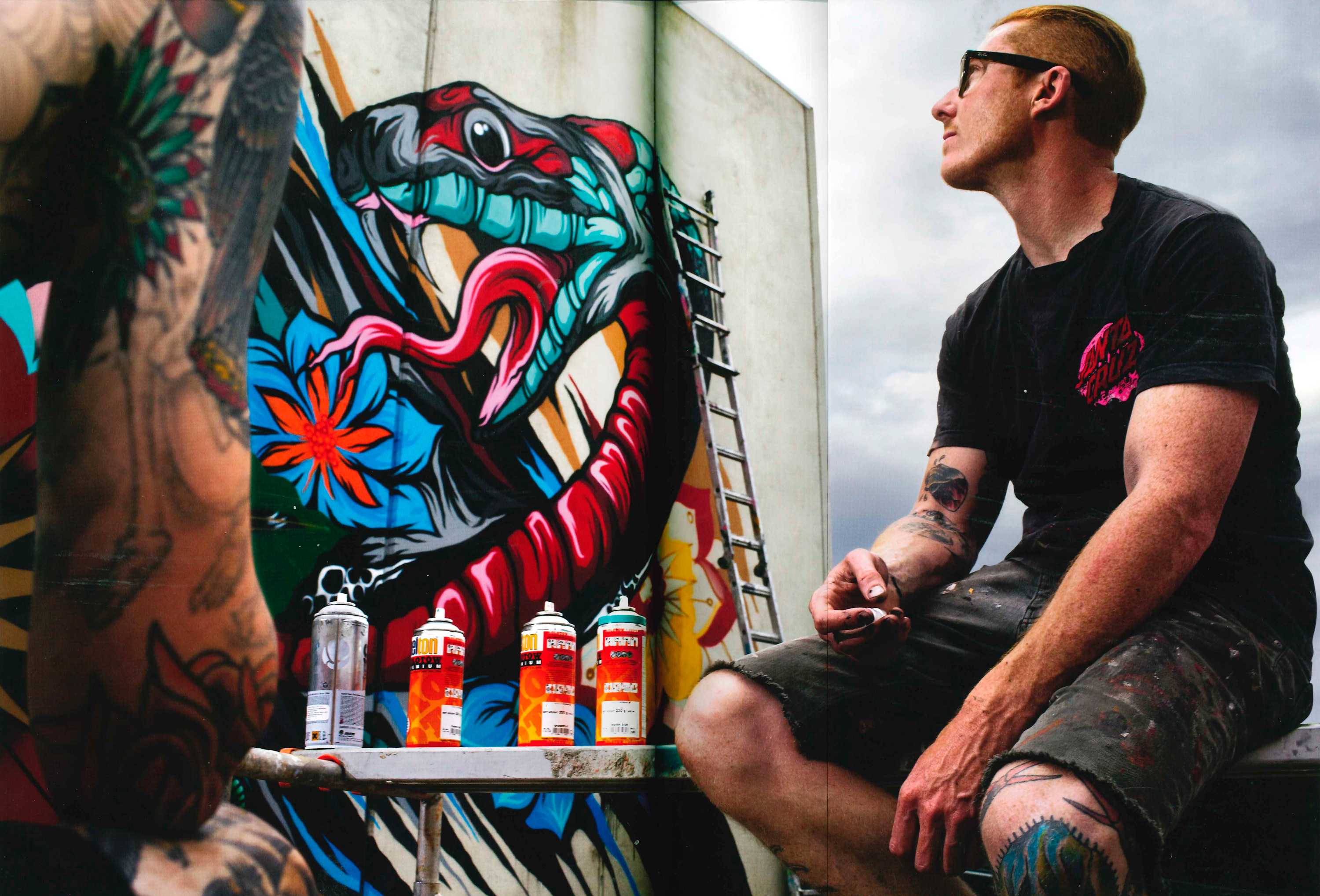 World famous photographer Soren Solkaer captures elusive street artists ...