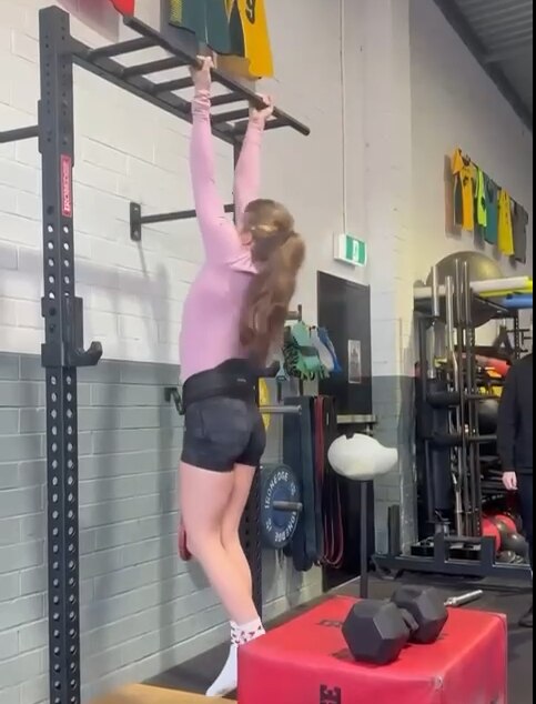 Portia wakes at 4:30am to complete strength training everyday before ...