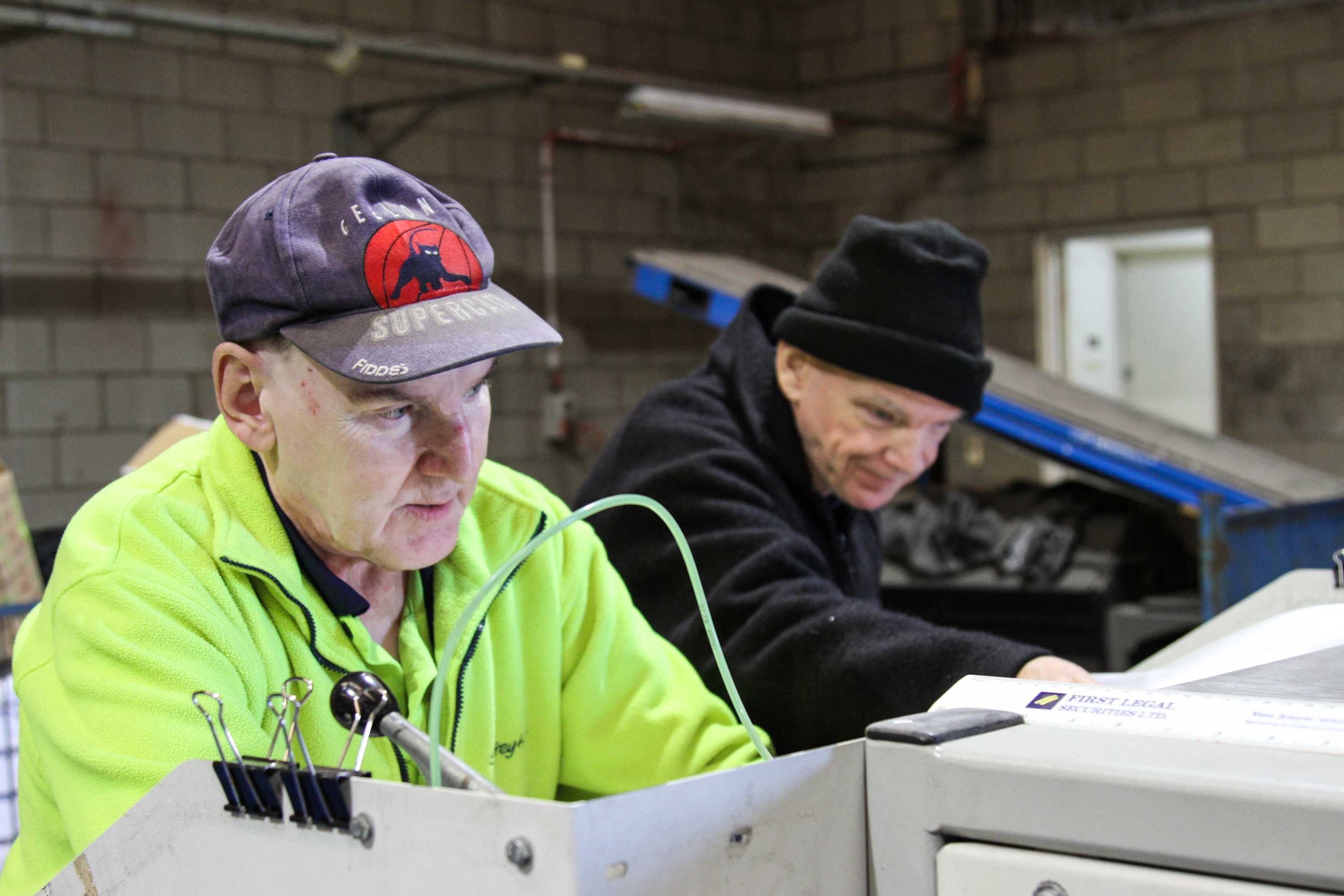 Workers with disabilities saving tonnes of waste from landfill each ...