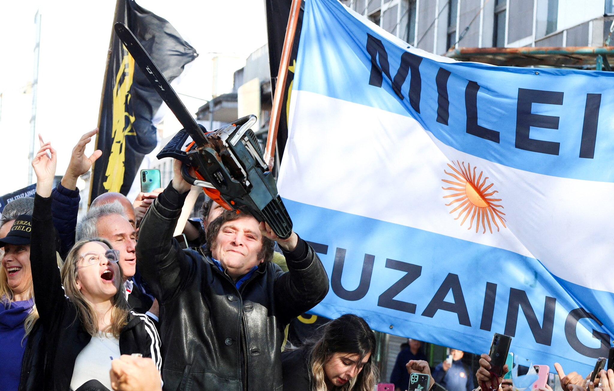 Javier Milei wants to gut spending and ditch the peso, but will it save ...