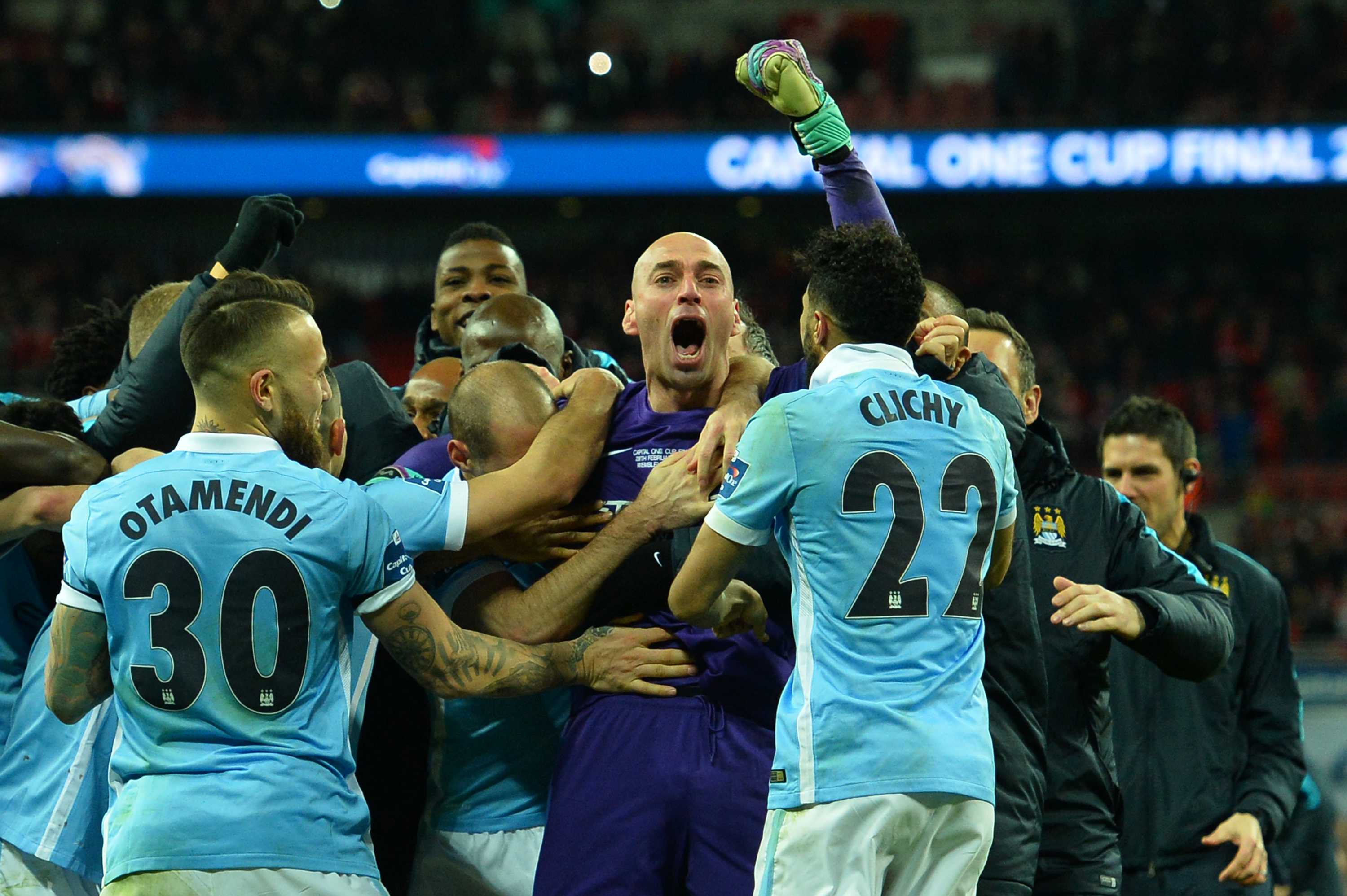 Manchester City wins League Cup, beating Liverpool on penalties after 1 ...