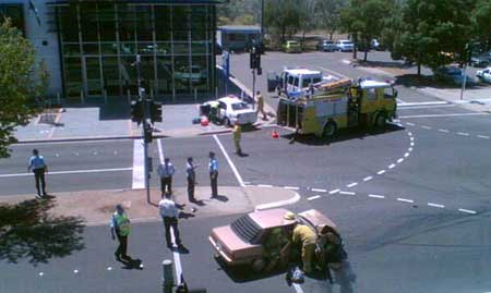 Police chase ends with elderly woman's death - ABC News