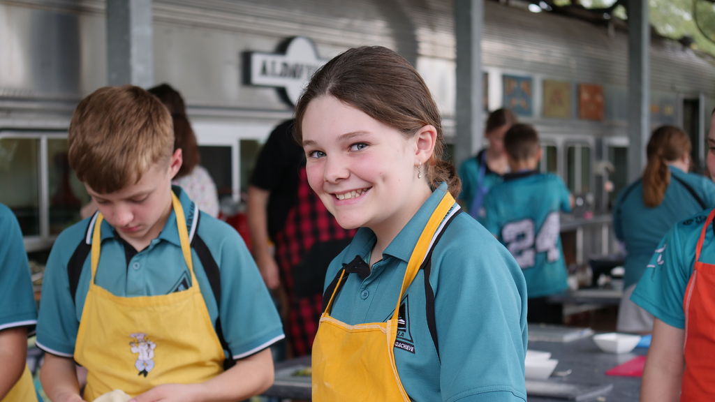 School kitchen garden operating out of converted train carriage serves ...