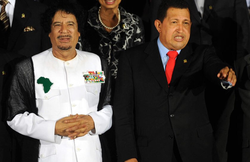 Chavez, Gaddafi push Africa, South America unity - ABC News