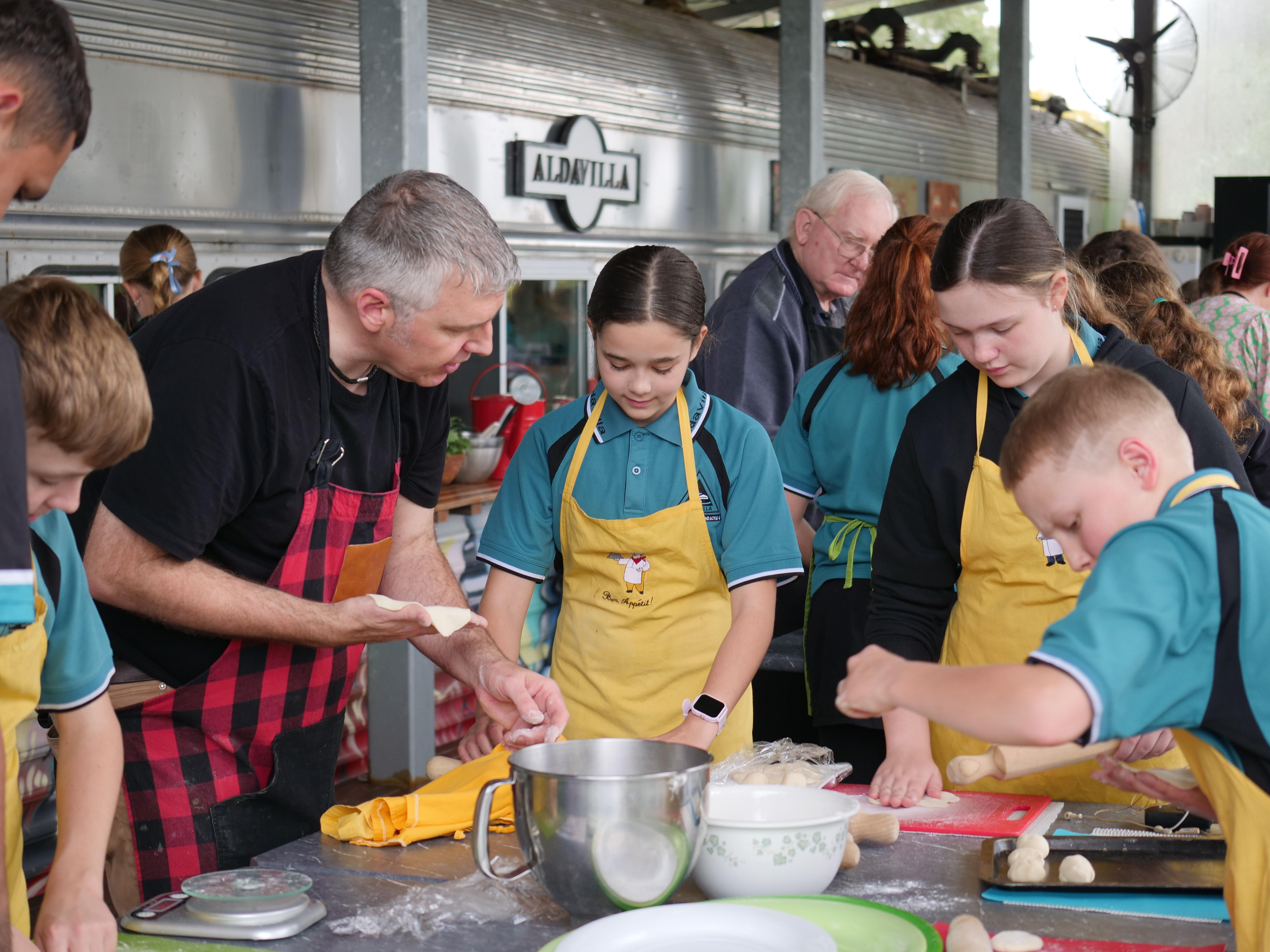 Aldavilla school's unique 'railway kitchen garden' teaching kids ...