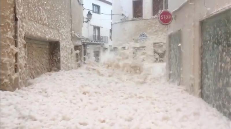 Spain's Government calls emergency meeting as devastating Storm Gloria ...