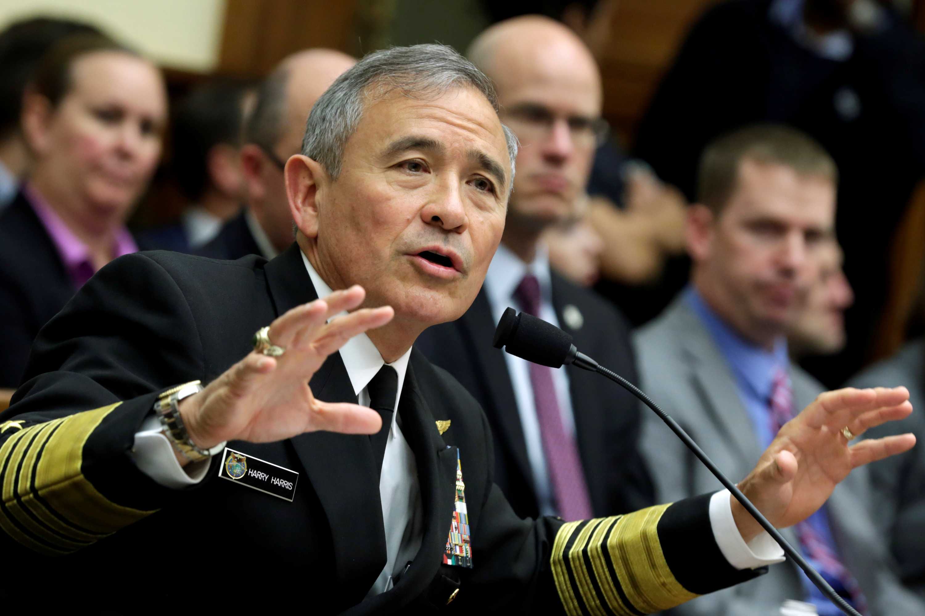 Admiral Harry Harris 'flattered' to be considered as next US ambassador ...