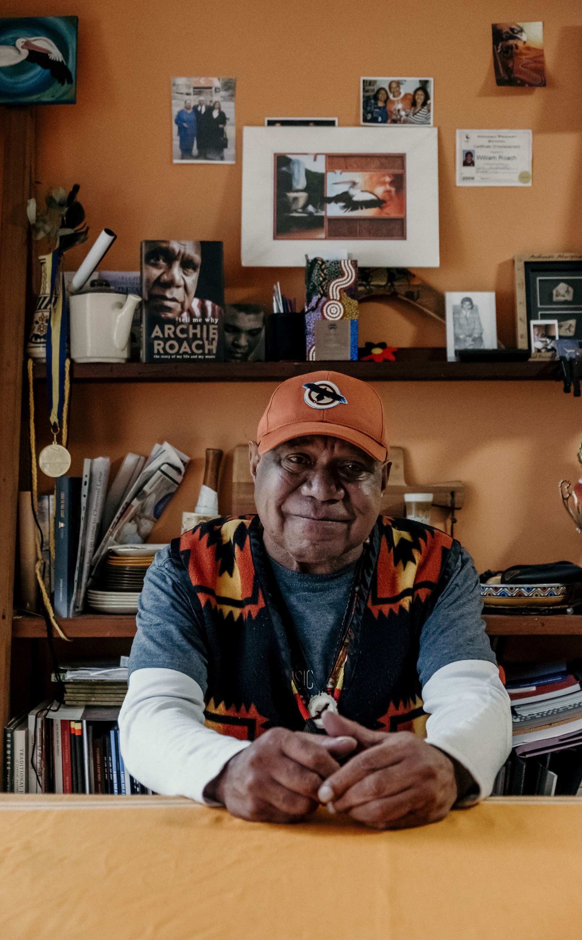 Archie Roach at his kitchen table - ABC listen